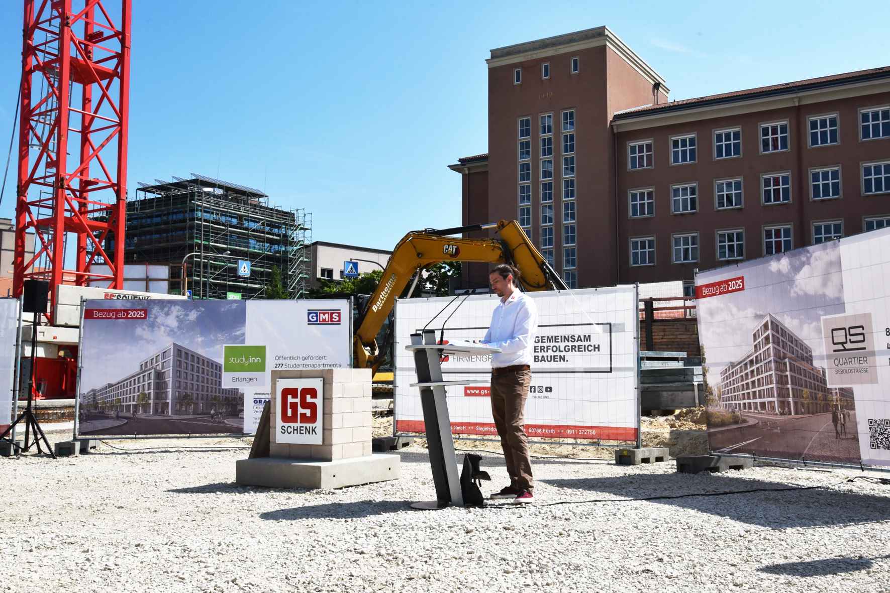 Grundsteinlegung für Wohnquartier in Erlangen - NUE-NEWS.de